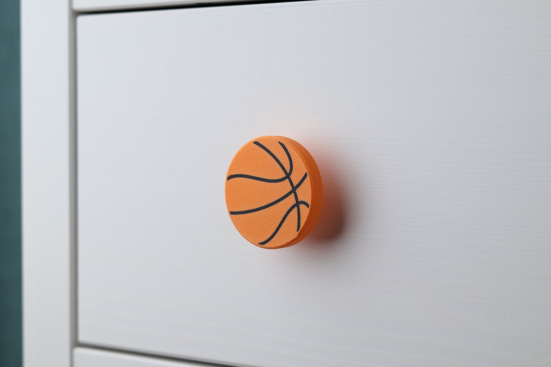 Basketball Drawer Knob Dresser Pull for Sports Themed Kids Room - Etsy
