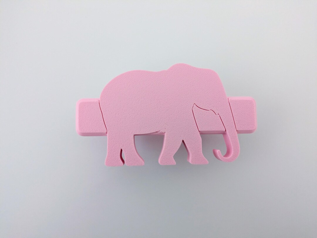 Elephant Drawer Pull | Safari Themed Drawer Pull | Two Screws Handle - Etsy