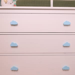 Cloud Drawer Knob for Dressers in Nursery or Kids Room - Etsy