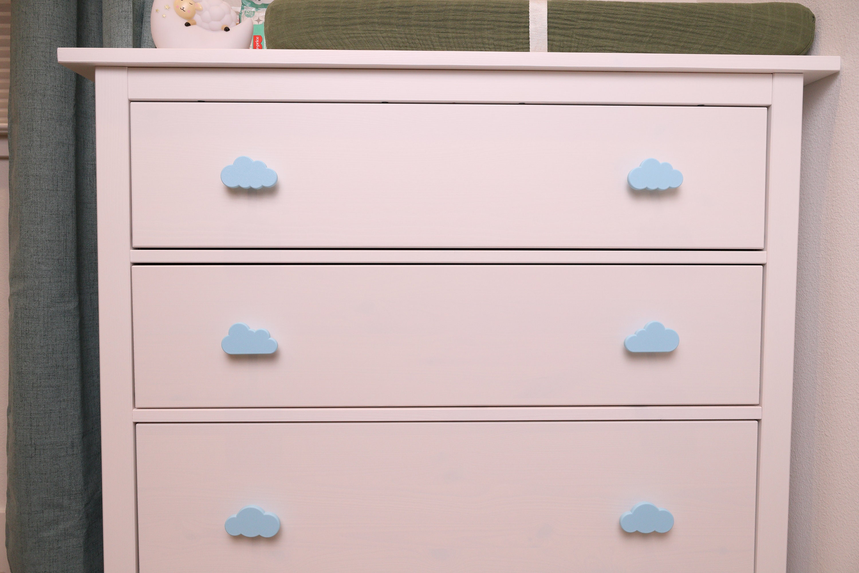 Cloud Drawer Knob for Dressers in Nursery or Kids Room - Etsy