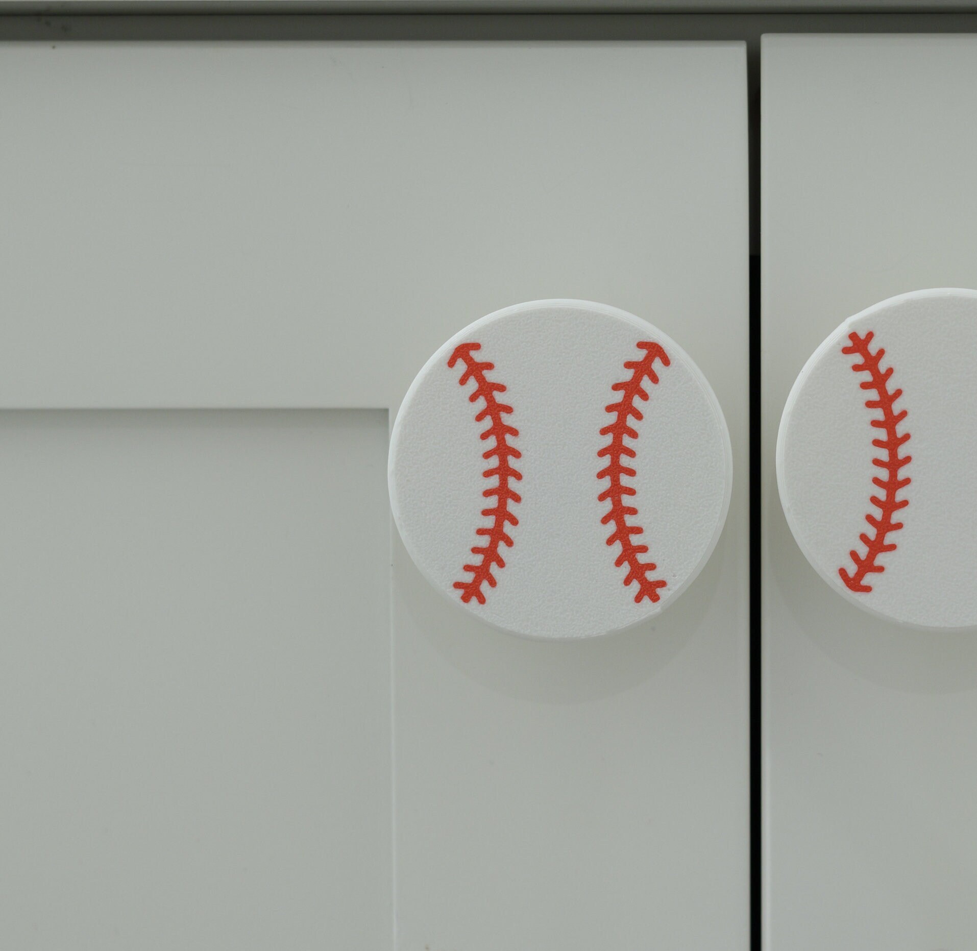 Baseball Drawer Knob Dresser Pull for Sports Themed Kids Room - Etsy