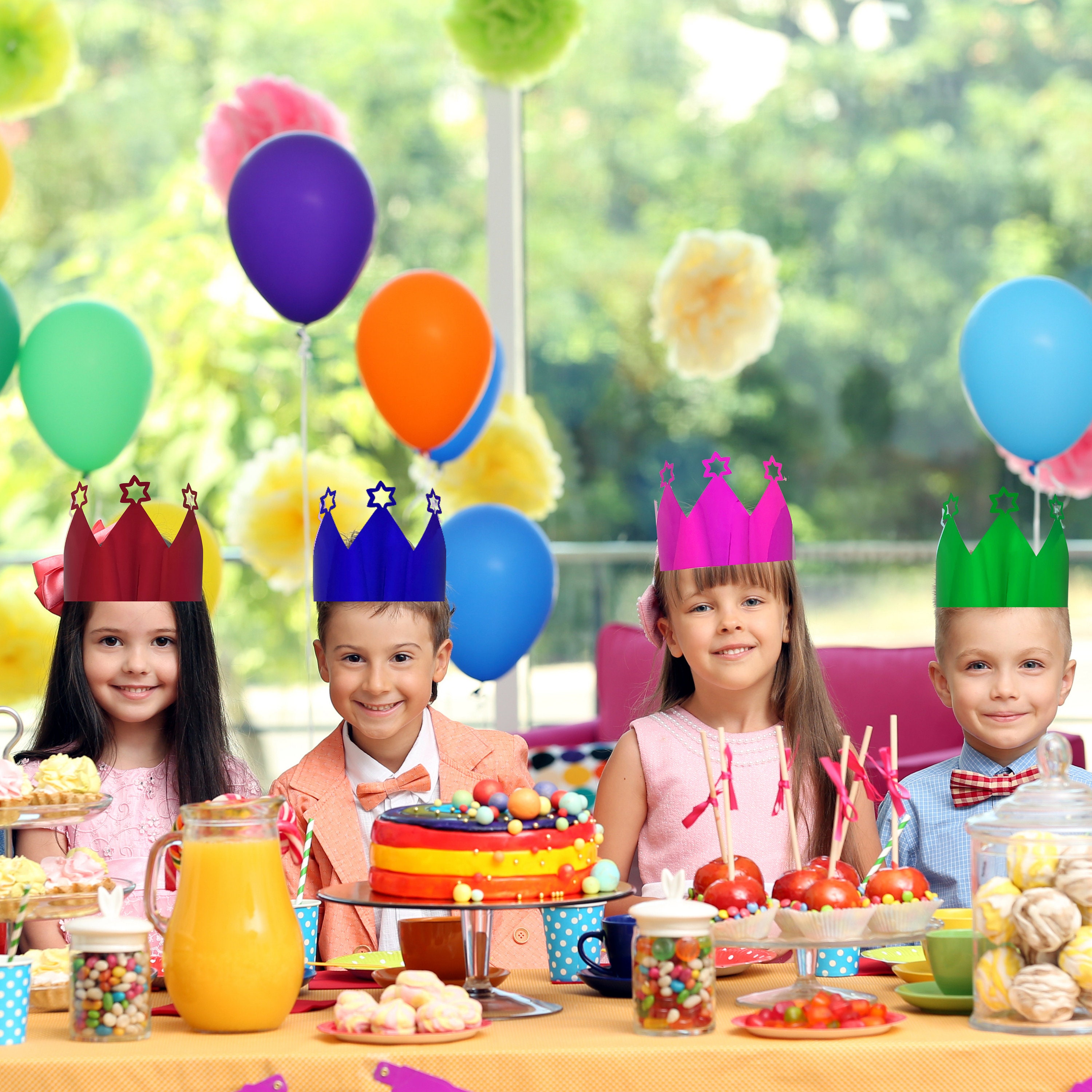 Crown Templates for Parties or Birthdays. Different Formatssvg, PDF ...