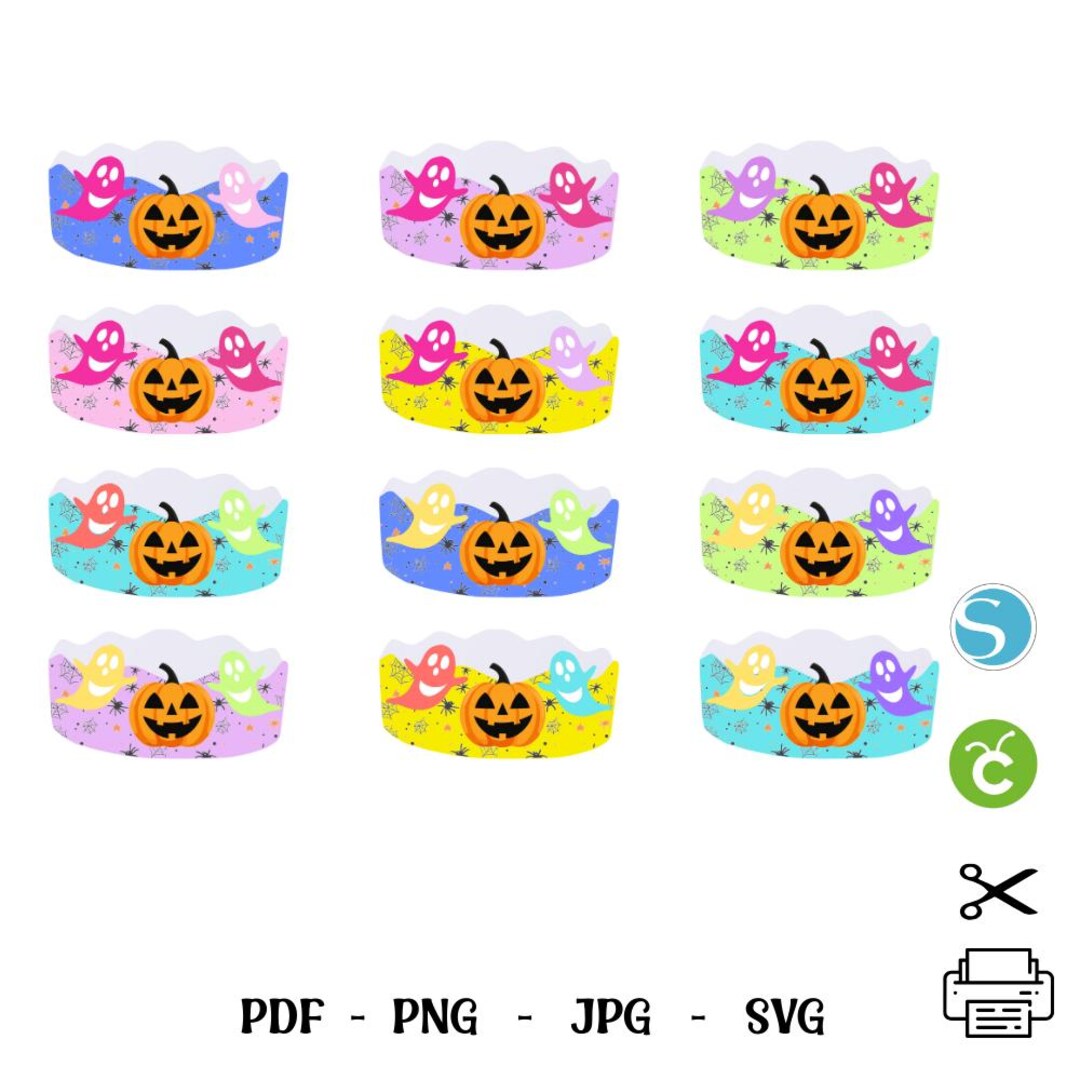 12 DIY Halloween Crowns. Crowns to Print and Cut With Scissors ...