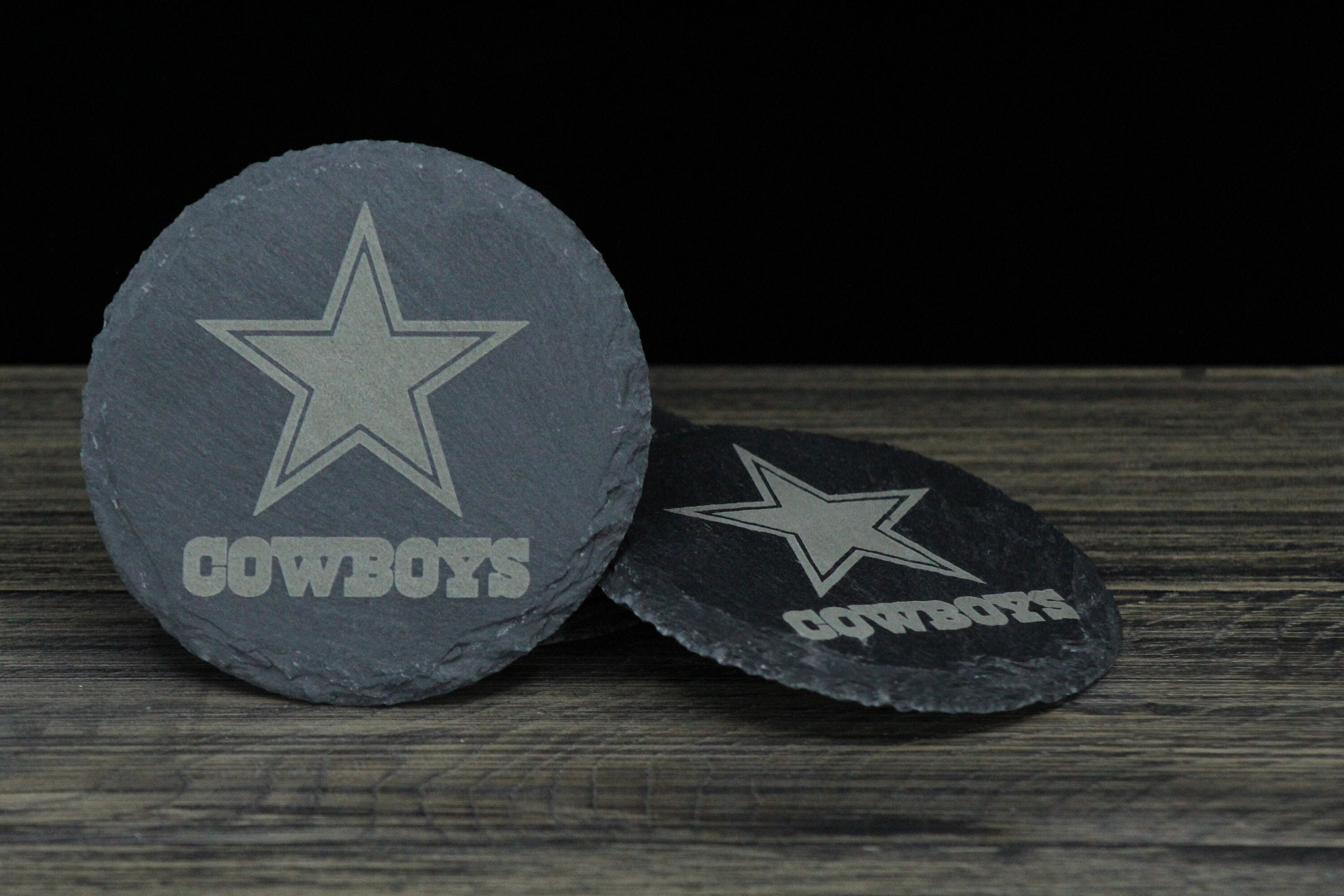 Dallas Cowboys Star Logo Slate Coasters - Etsy
