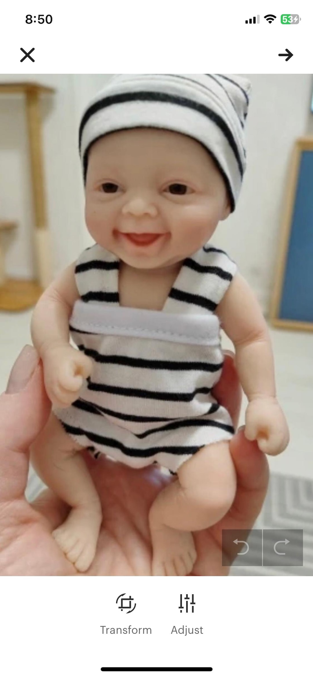 Boy Micro Preemie Full Body Silicone Smile Baby Doll - Etsy