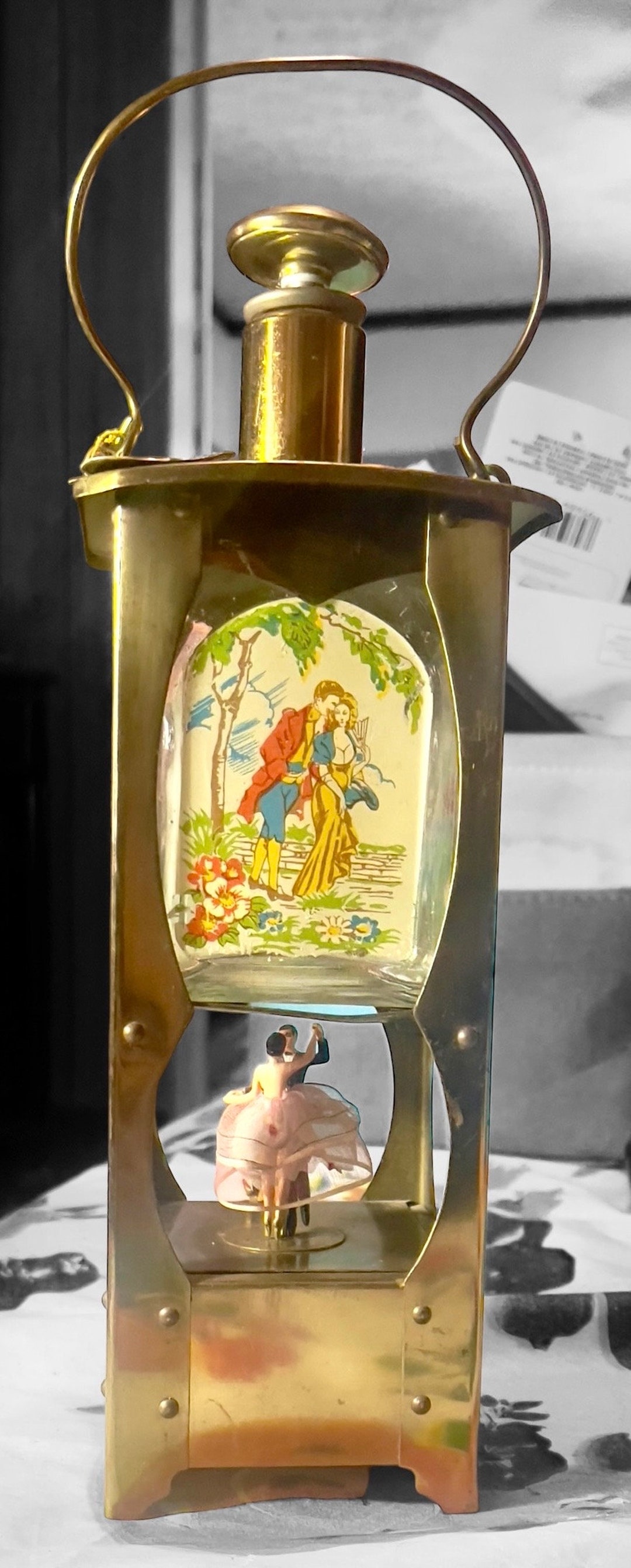 Rare, 1940s Vintage Japan Musical Decanter W/ Dancing Couple, Singing ...