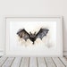 PRINTABLE Halloween Bat Wall Art, Halloween Art Print, Bat Art, Gothic ...