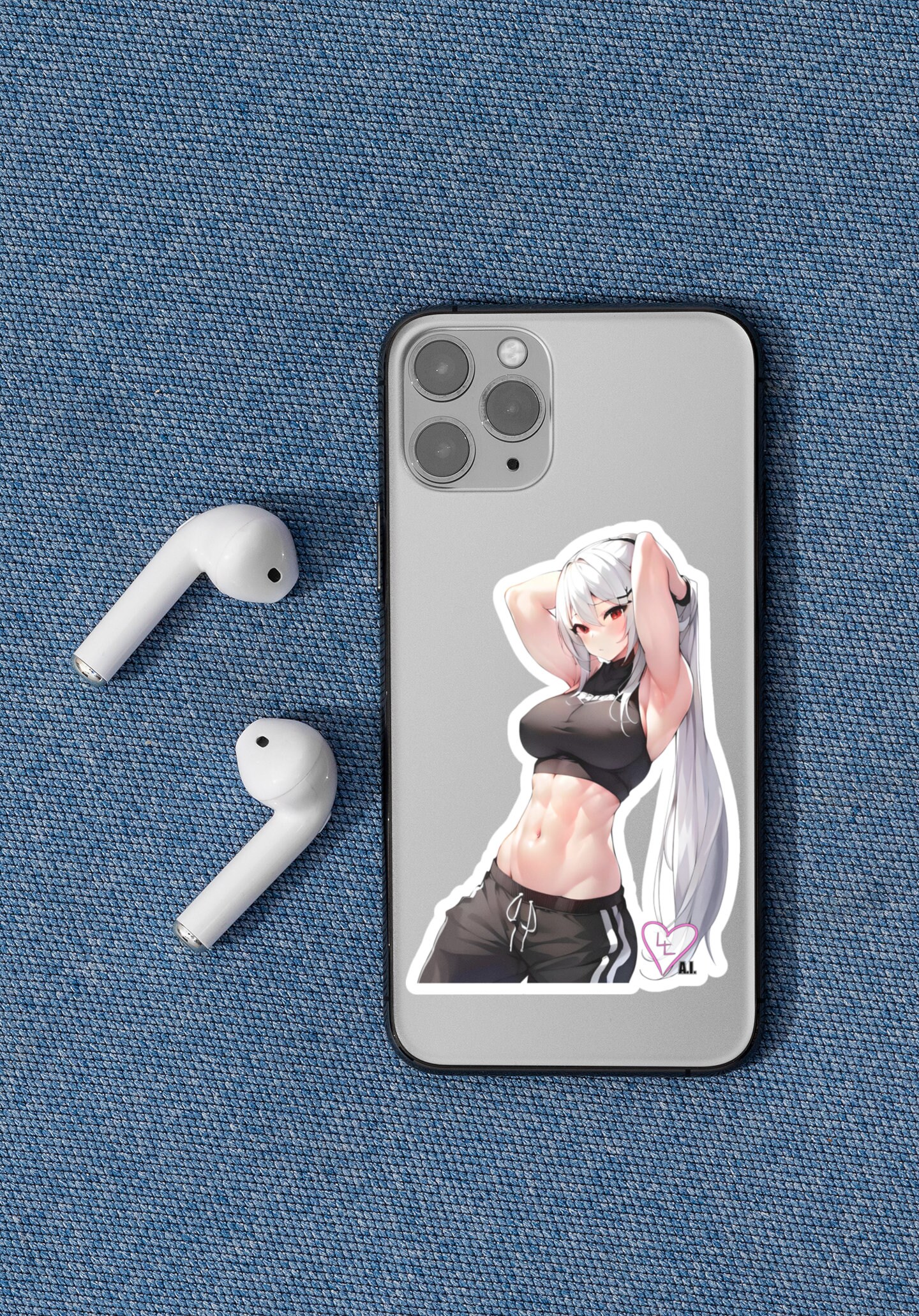 Anime Manga Sticker / Muscle Mommy Vinyl Decal / - Etsy