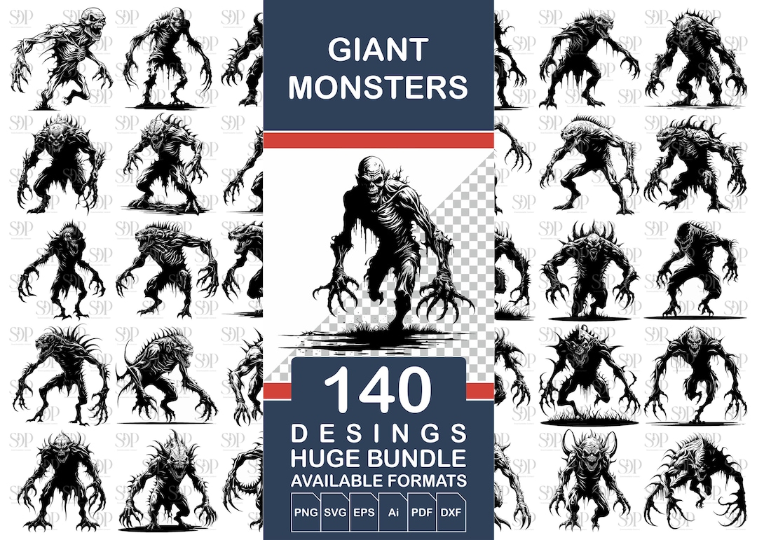 Monster Svg, Demon Svg Bundle, Devil Svg Cut File, Demonic Tshirt Svg ...