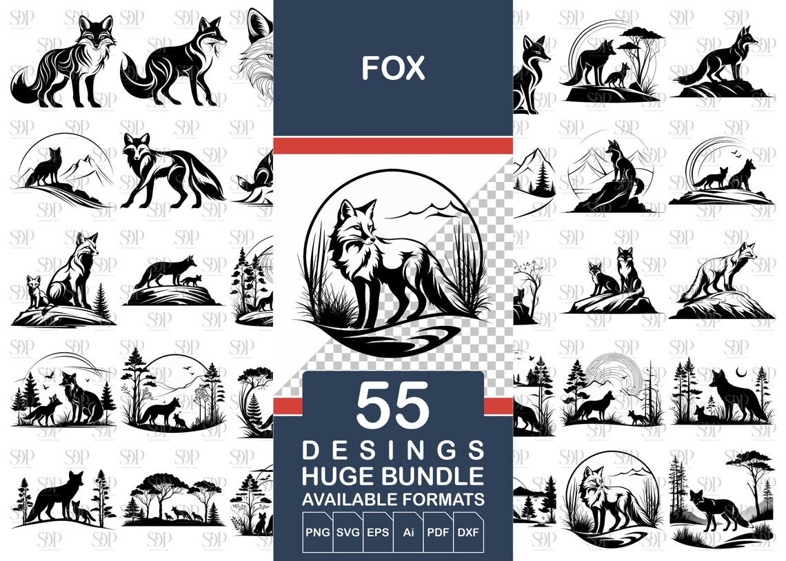 FUCHS SVG, Fuchs-Svg-Bundle, Fuchs-Svg-Cricut, Fuchs-Svg-Png, Fuchs ...