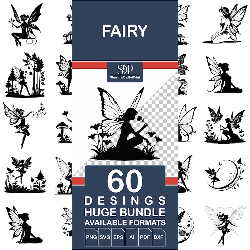 Fairy Svg - Etsy