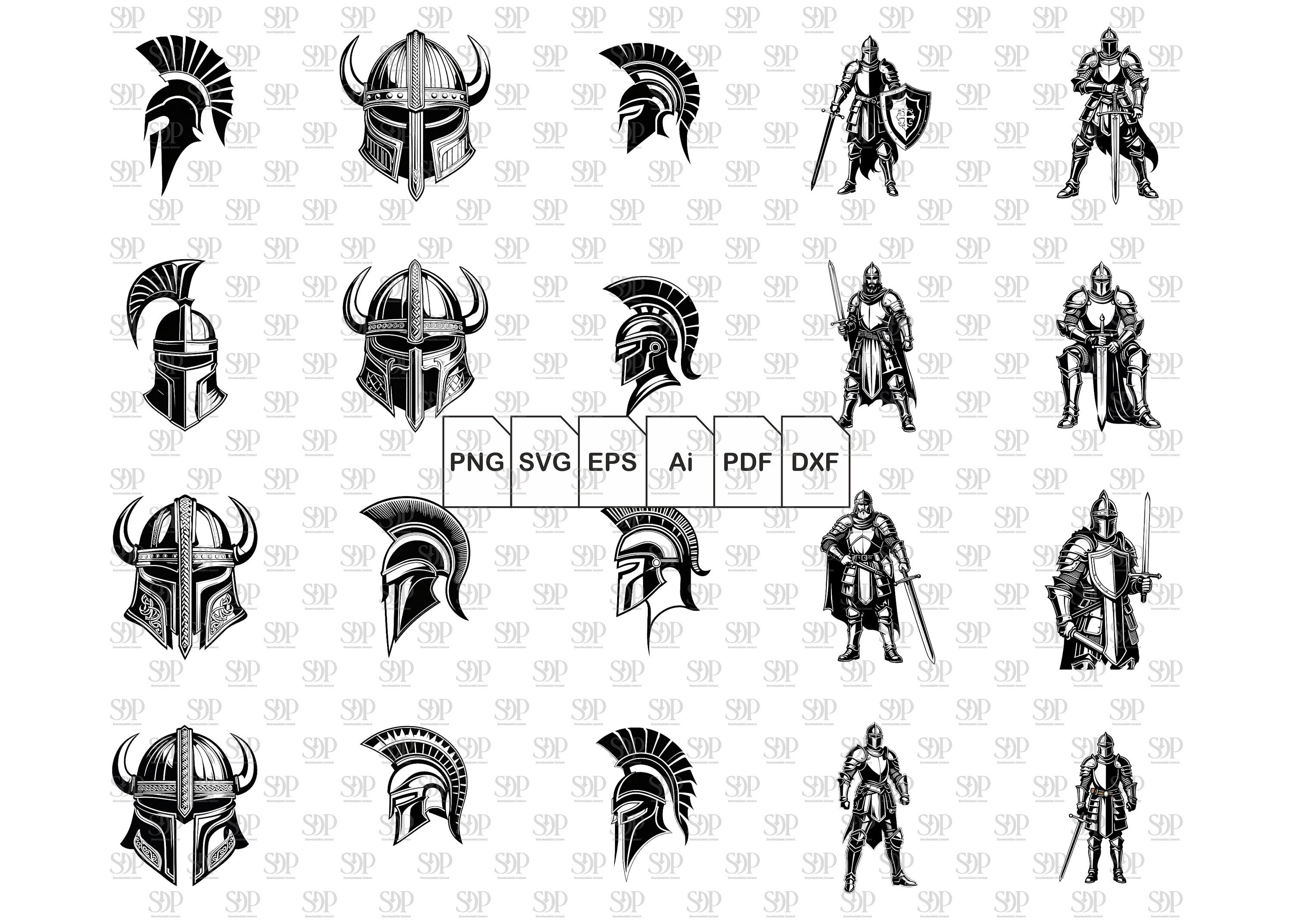 80 Medieval Knight SVG BUNDLE, Svg Vector File, Knight Cricut, Vector ...