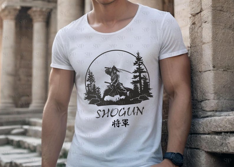 Shogun Samurai SVG, PNG Clipart for Shirts (digital Download) - Etsy