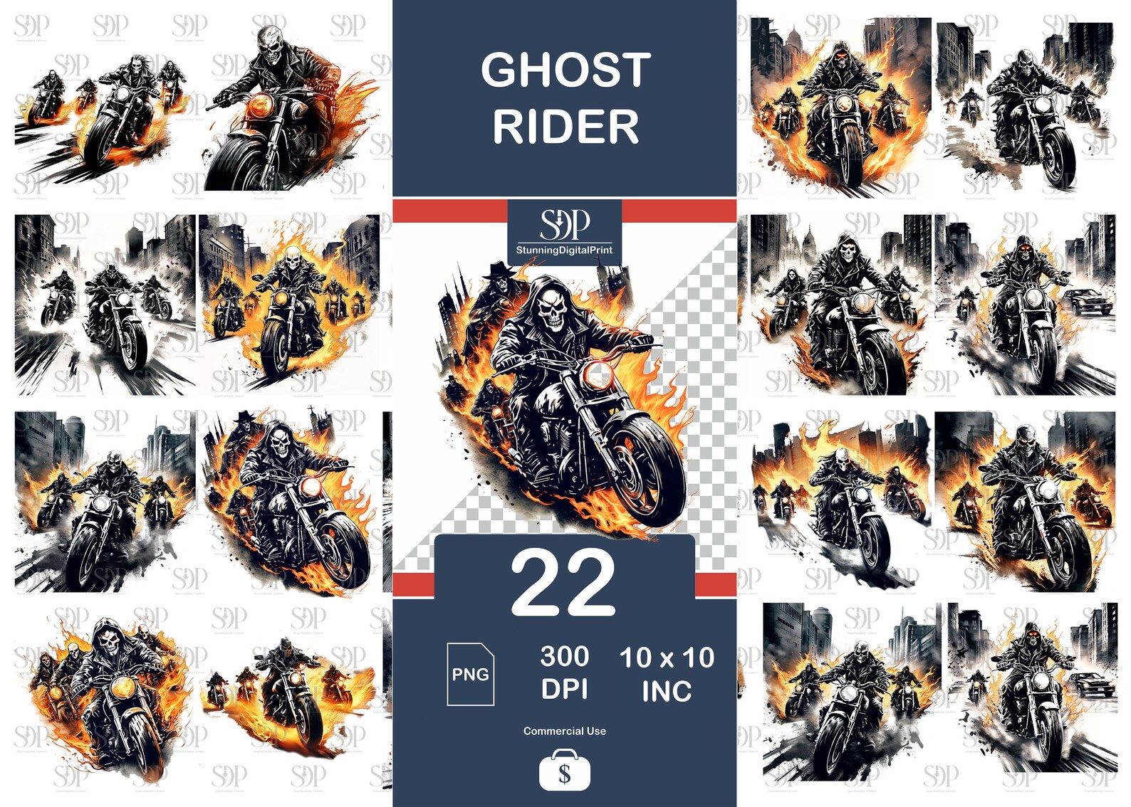 22 Ghost Rider Png Bundle, High Quality Png, Ghost Rider Transparent ...