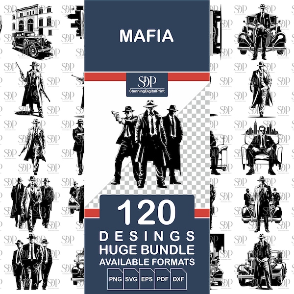Gangster Svg - Etsy