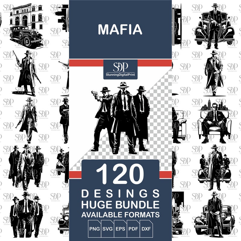 Gangster Svg - Etsy