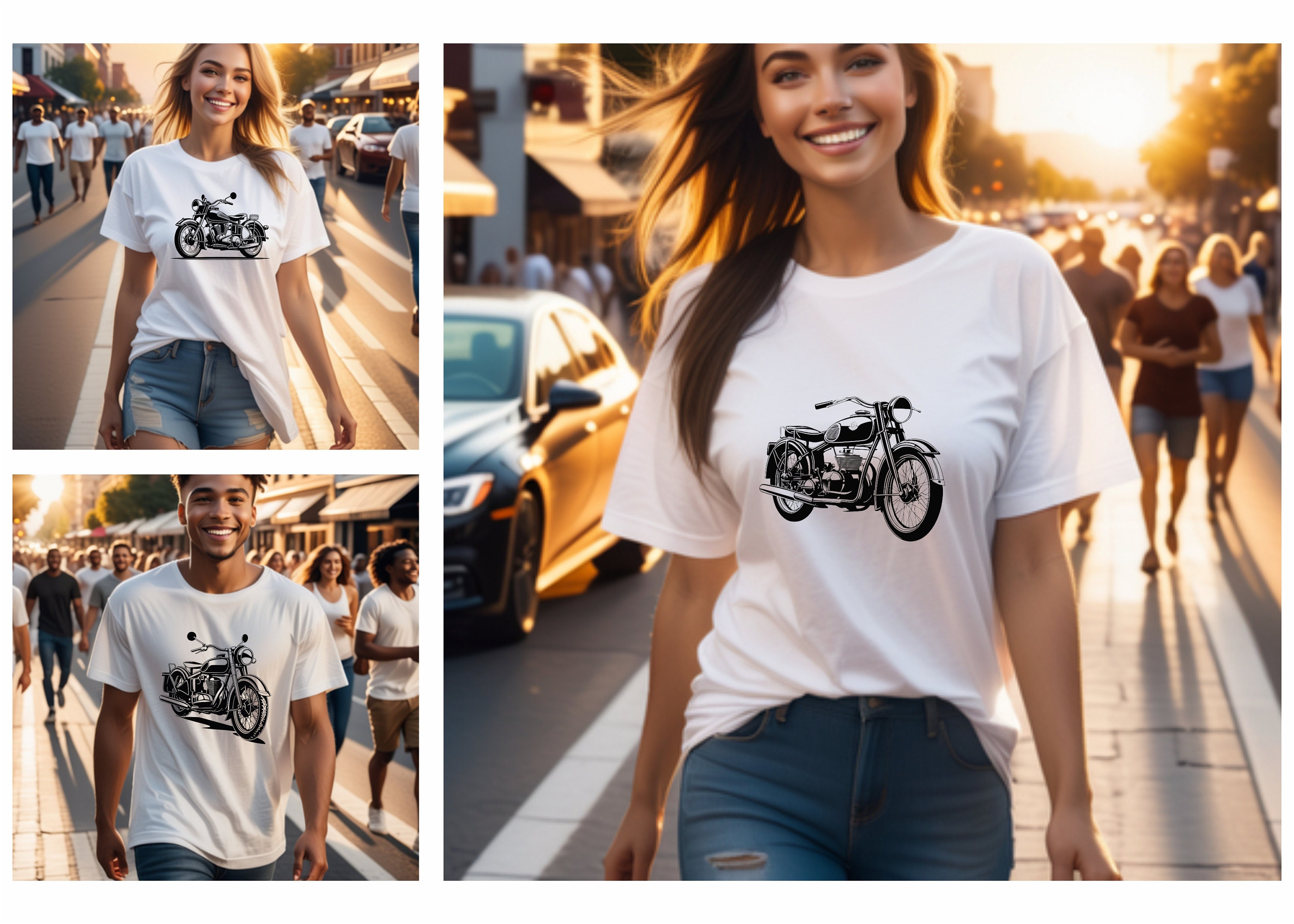 67 Classic Motorcycle SVG BUNDLE, Vector File, Classic Motorcycle ...