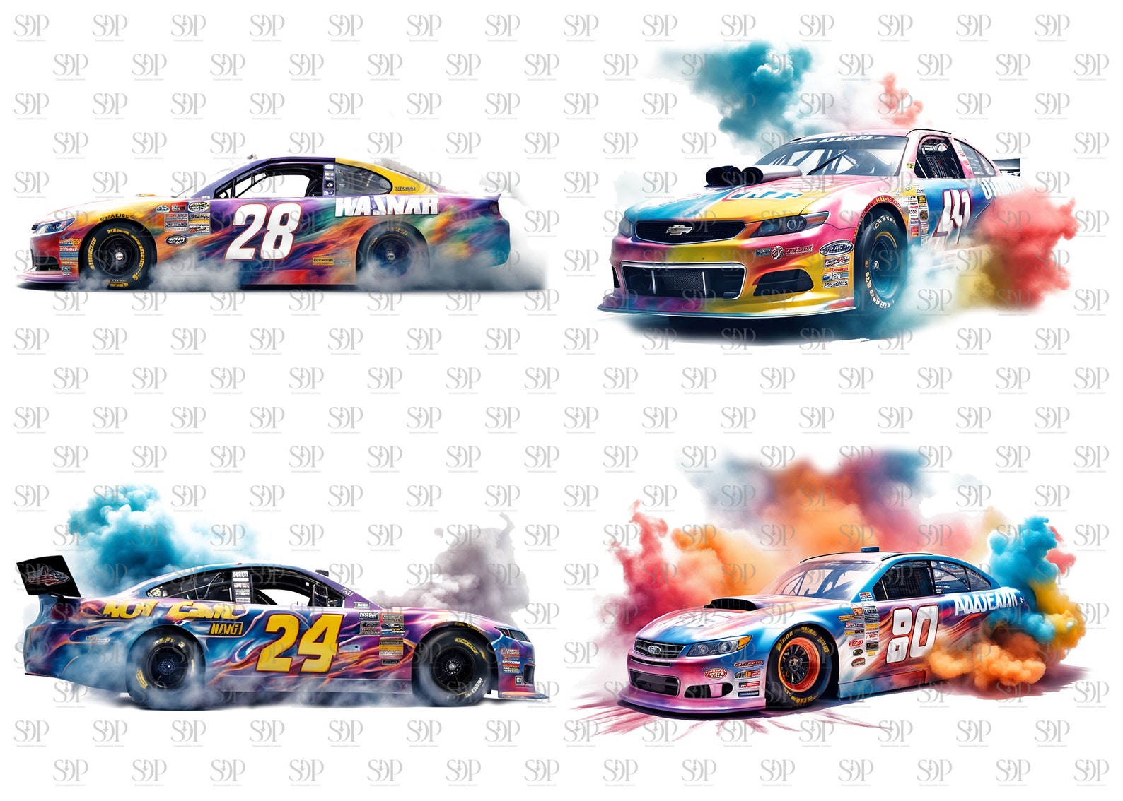 24 Nascar Cars Png Bundle,high Quality Png, Nascar Transparent Png ...