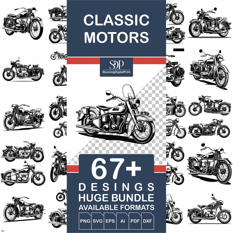 Motorcycle Print - Etsy