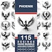 Phoenix Svg, Phoenix Svg Bundle, Phoenix Svg Cricut, Phoenix Svg Png ...