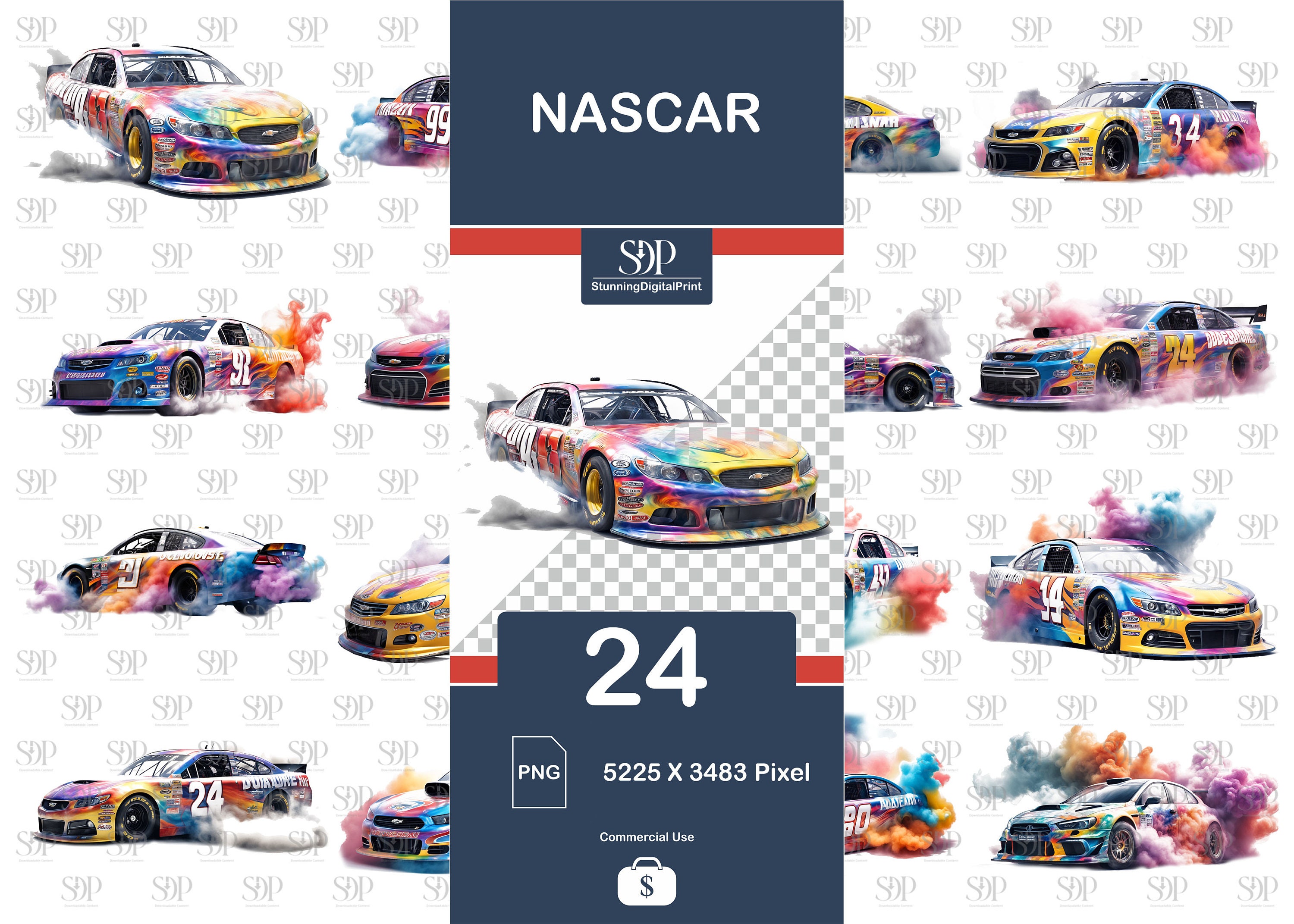 24 Nascar Cars Png Bundle,high Quality Png, Nascar Transparent Png ...