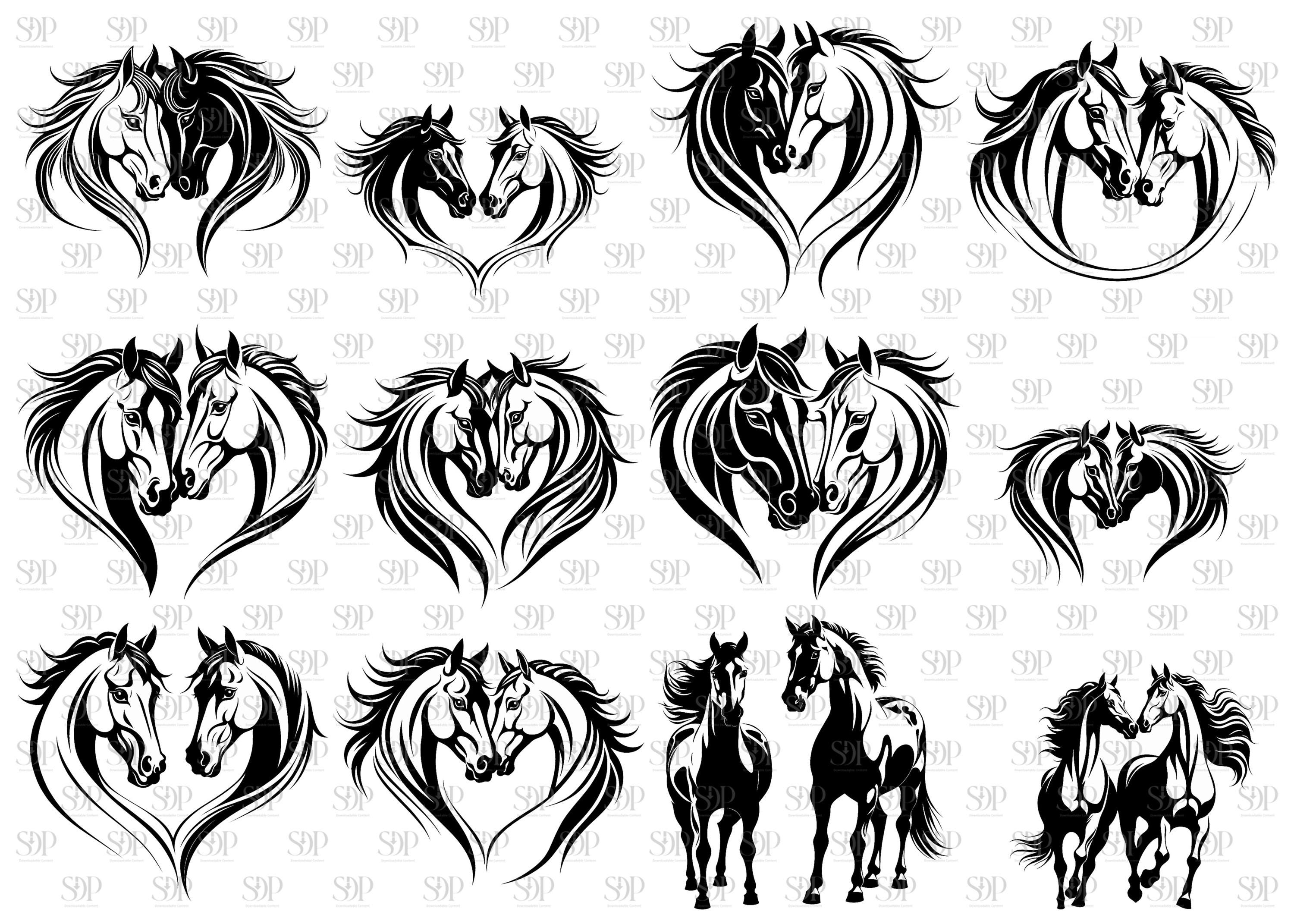 70 Caballo Svg, PAQUETE SVG de Caballo, Archivos svg de Caballo ...