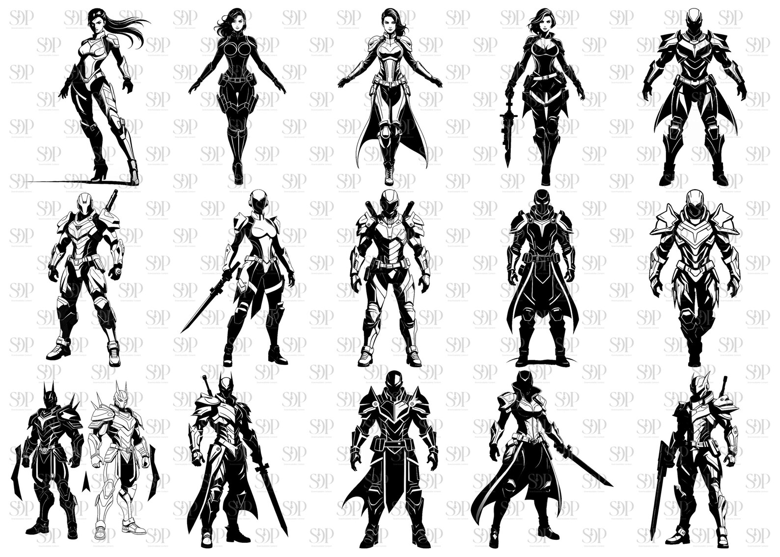 Rpg-Klassen-Svg, Rpg-Svg, Rpg-Klassen-Svg-Bundle, Rpg-Klassen-Svg ...