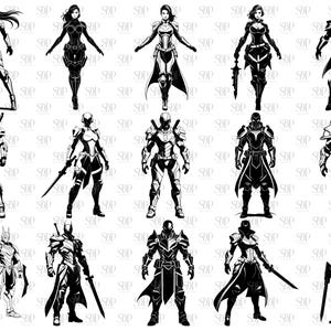 Rpg-Klassen-Svg, Rpg-Svg, Rpg-Klassen-Svg-Bundle, Rpg-Klassen-Svg ...