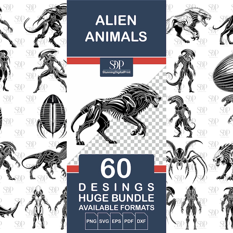 Alien Head Svg - Etsy