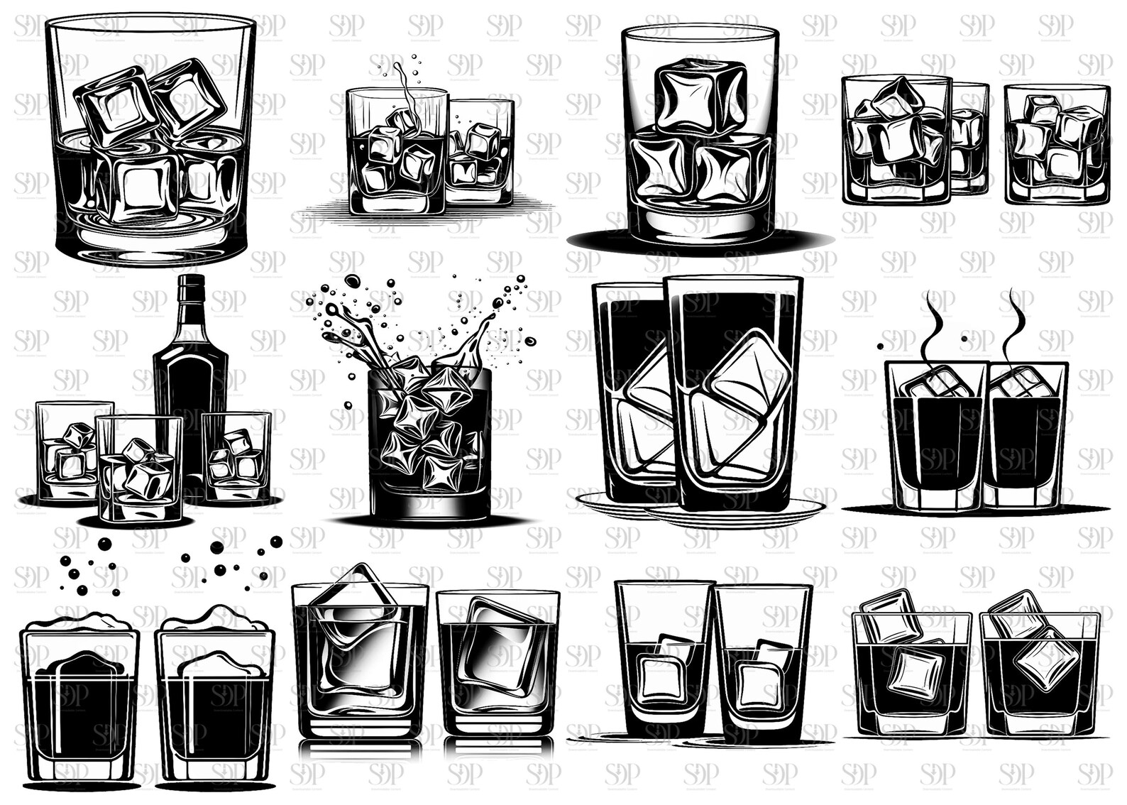 Whiskey SVG Bundle: 85 Designs (digital Download) - Etsy