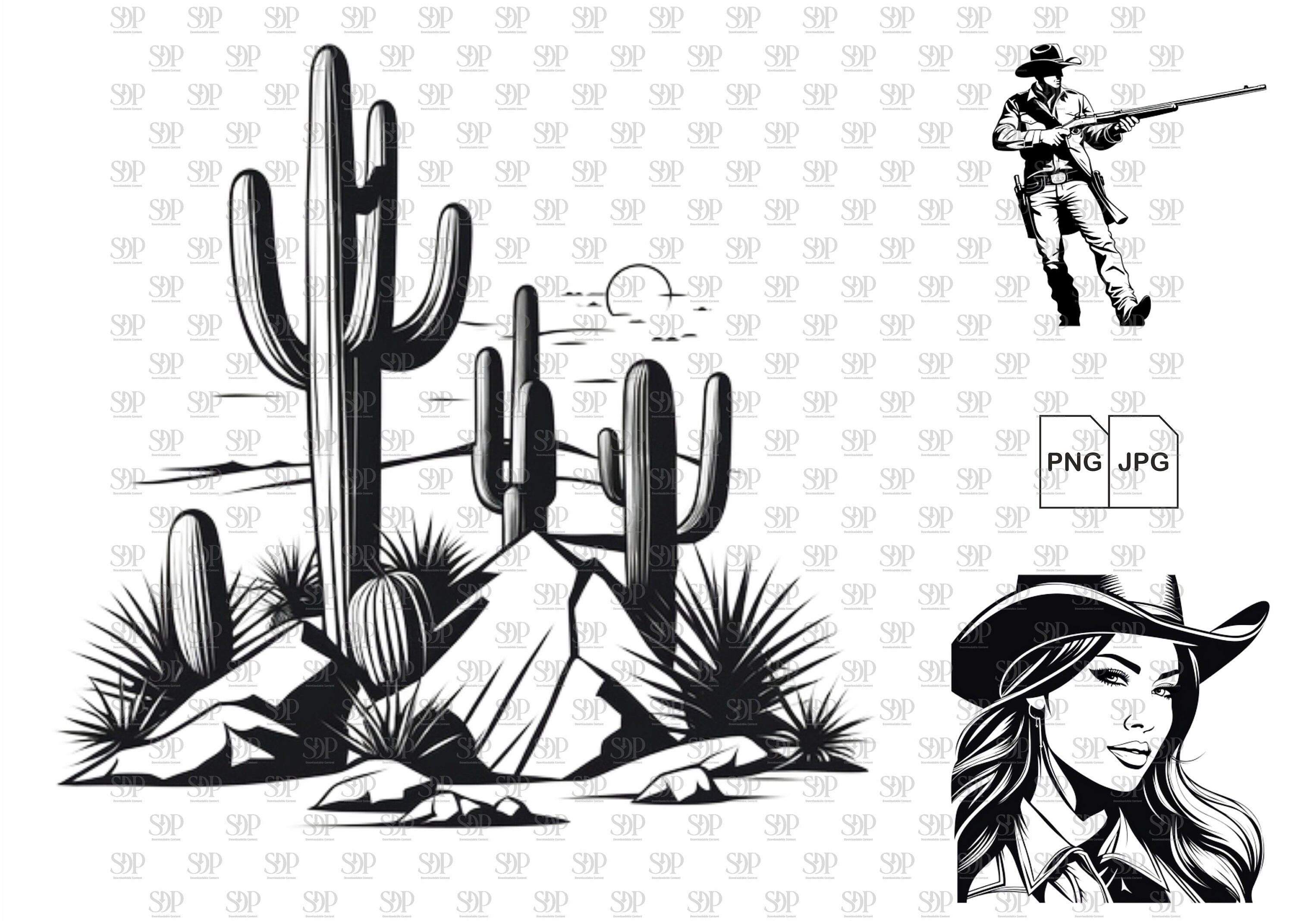 100 Cowboy & Western SVG Designs Bundle (commercial Use) - Etsy