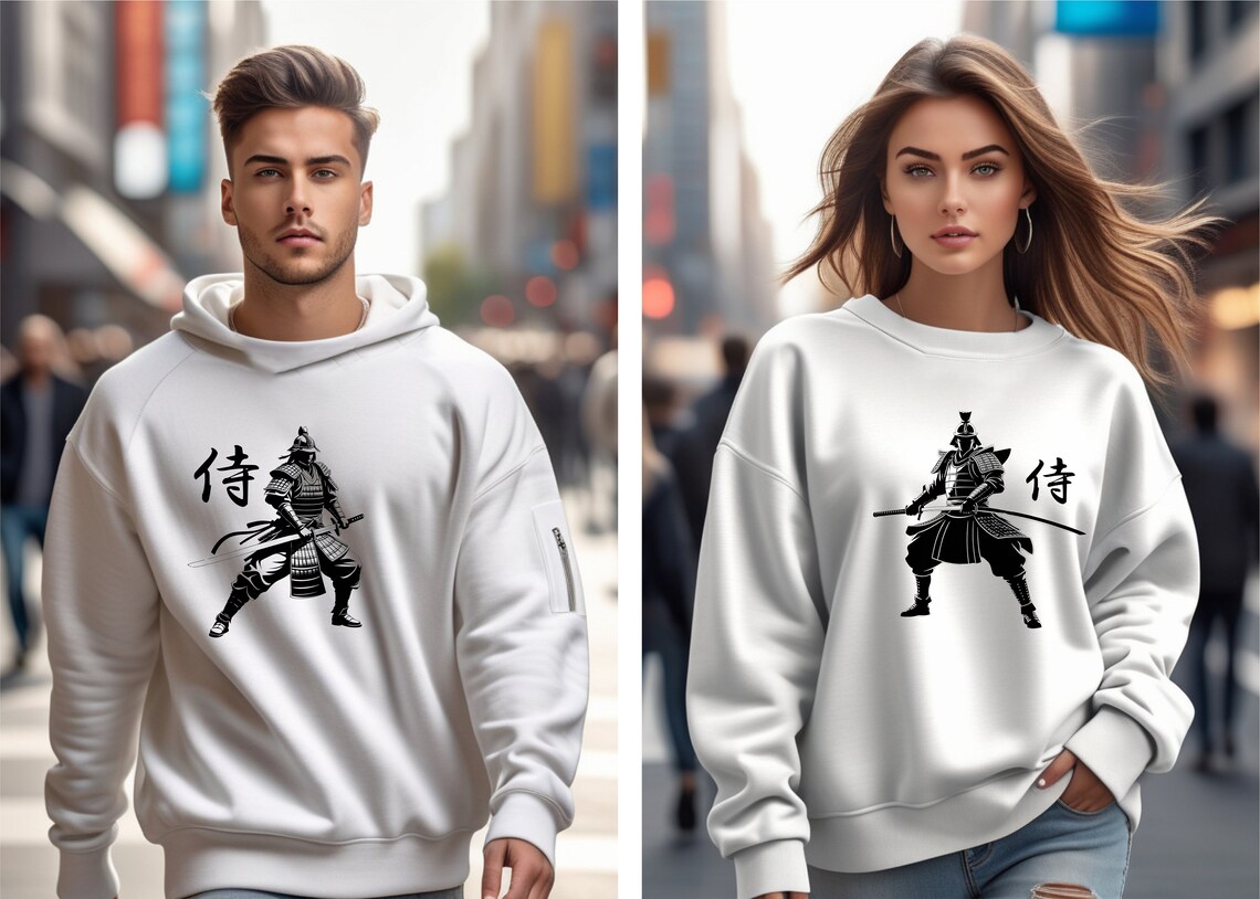 Samurai SVG Bundle: 60 Japanese Tattoo Clipart Designs (commercial Use ...