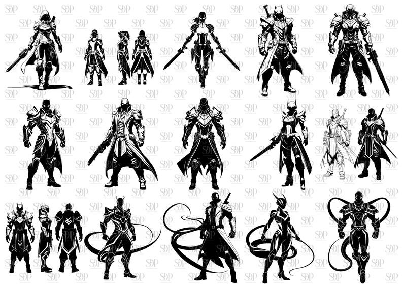 Rpg-Klassen-Svg, Rpg-Svg, Rpg-Klassen-Svg-Bundle, Rpg-Klassen-Svg ...