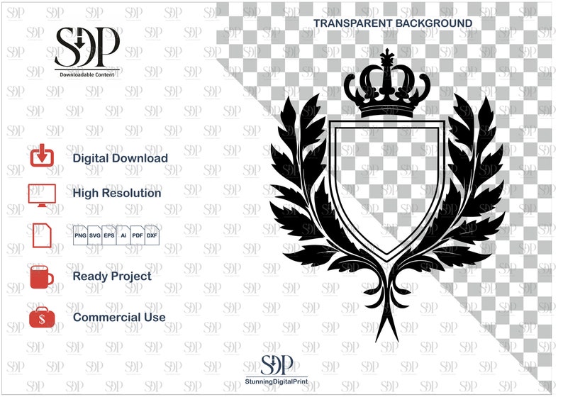 90 Family Crest SVG BUNDLE, Escudo de armas SVG, Cricut heráldico ...