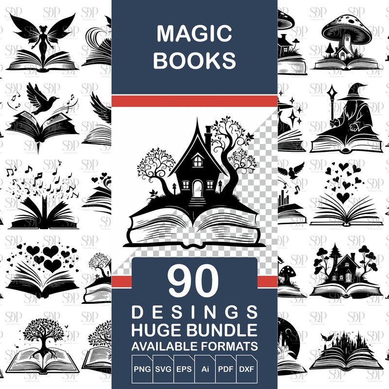 Book Svg - Etsy