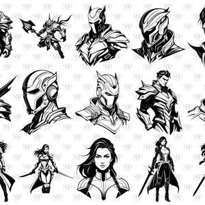 Rpg-Klassen-Svg, Rpg-Svg, Rpg-Klassen-Svg-Bundle, Rpg-Klassen-Svg ...