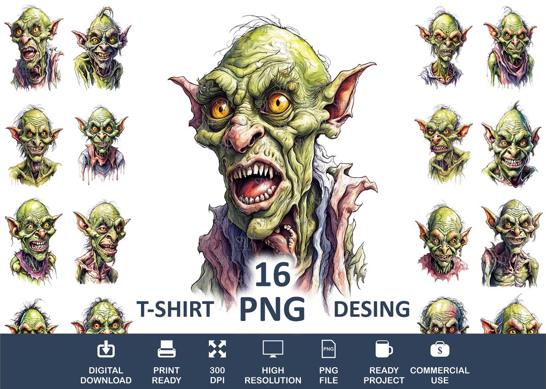 16 Goblin Png Bundle,high Quality Png,transparent Png,goblin Clipart ...