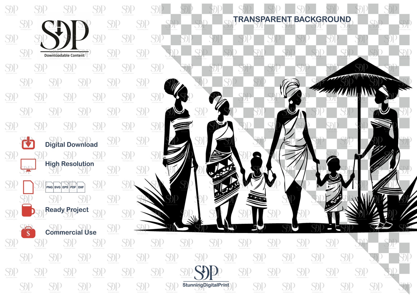 120 African SVG BUNDLE, Vector File, Africa Svg, African Clipart ...