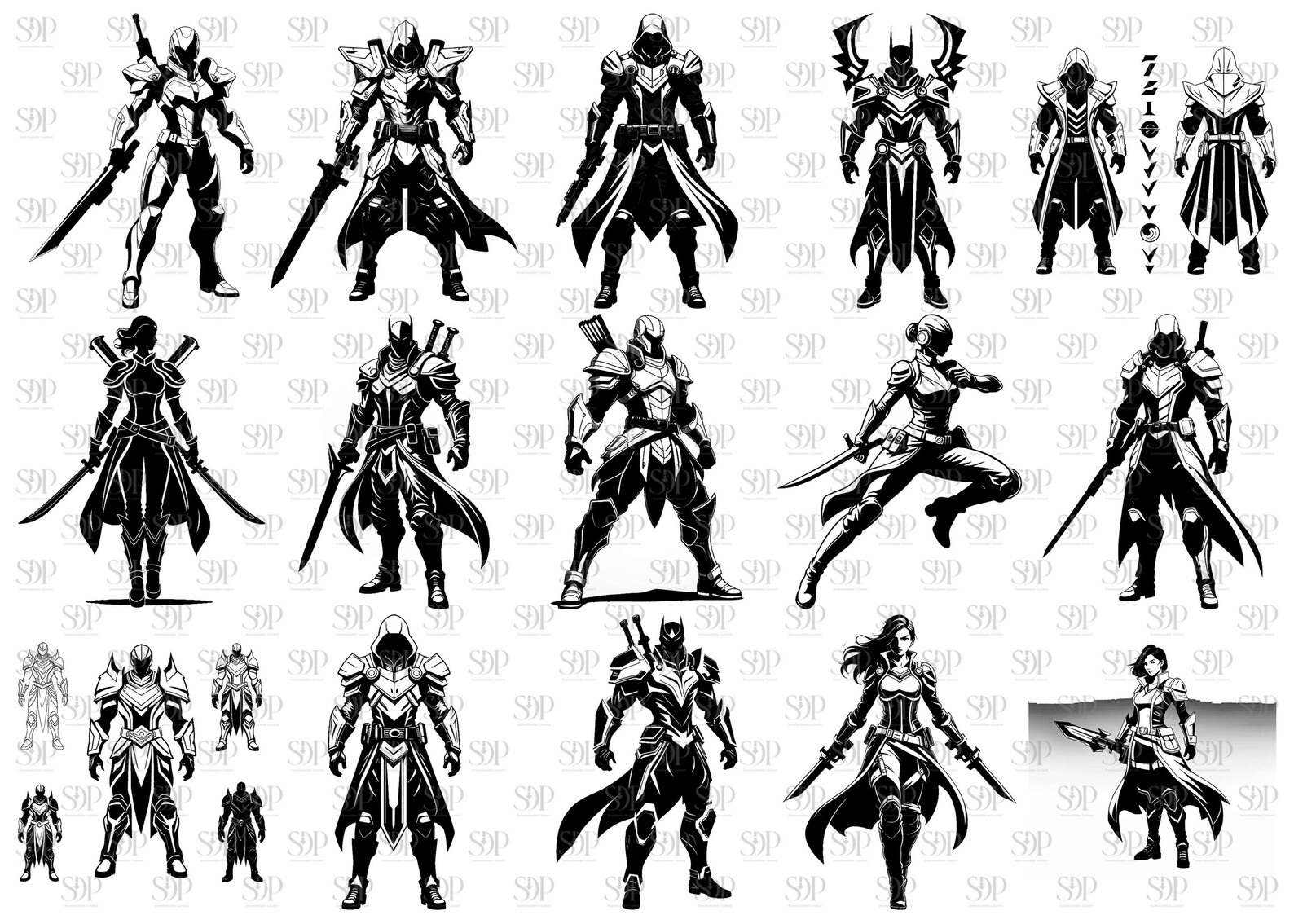 Rpg-Klassen-Svg, Rpg-Svg, Rpg-Klassen-Svg-Bundle, Rpg-Klassen-Svg ...