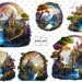 197 Fairy Tale Kingdom ,fantasy Clipart Collection Bundle,watercolor ...