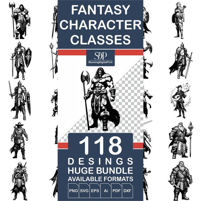 Dnd Character Icons - Etsy