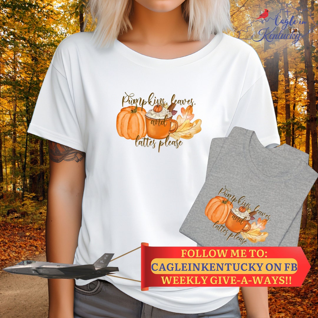 Cute Fall Tee Shirts for Fall Gifts for Fall Autumn Shirts Fall T ...