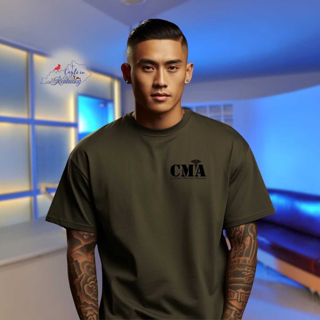 CMA Tee Shirt CMA Shirt Certified Medical Assistant Tee Shirt CMA Gifts ...