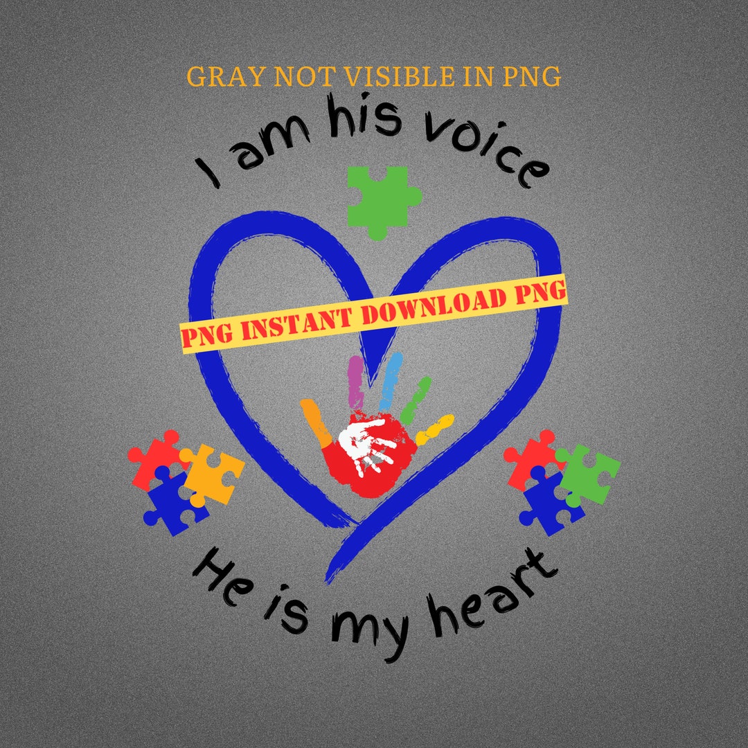 Autism PNG File Cute Autism Design for Ink Sublimation Crafts Autism ...