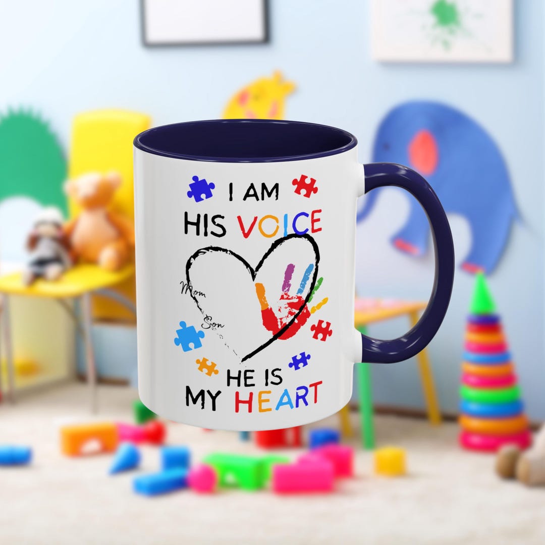 Autism Coffee Mug Autism Coffee Cup Autism Mom Autism Gifts for Autism ...