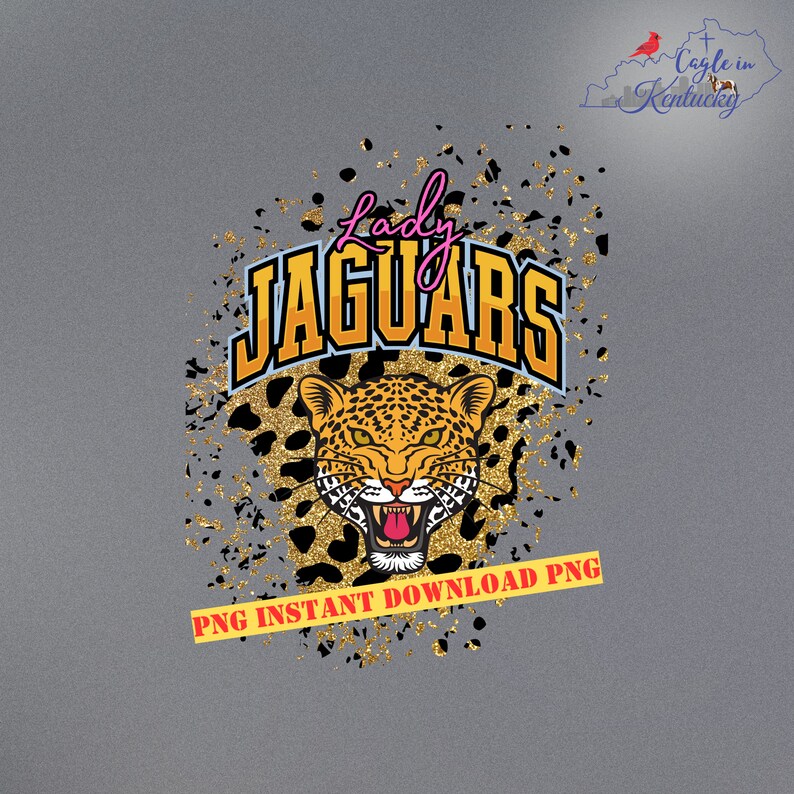 Lady Jaguars Png File Jaguars Design School Spirit School Mascot School ...