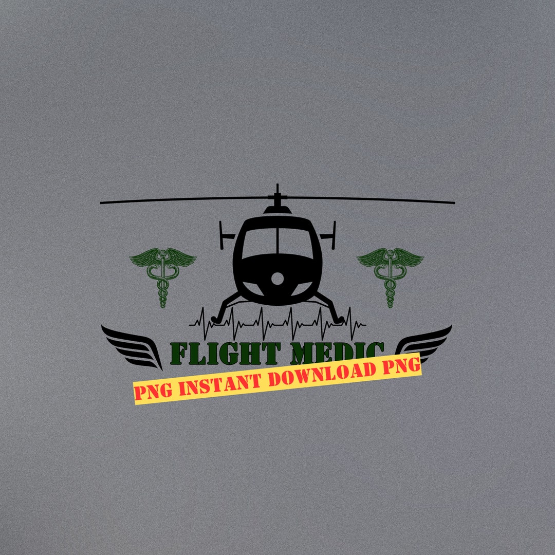 FLIGHT MEDIC Png File Flight Medic Design for Ink Sublimation Crafts ...