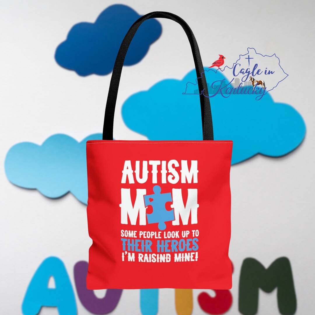 Cute Autism Gifts for Autism Tote Bag Autism Bagged Gifted Tote Autism ...