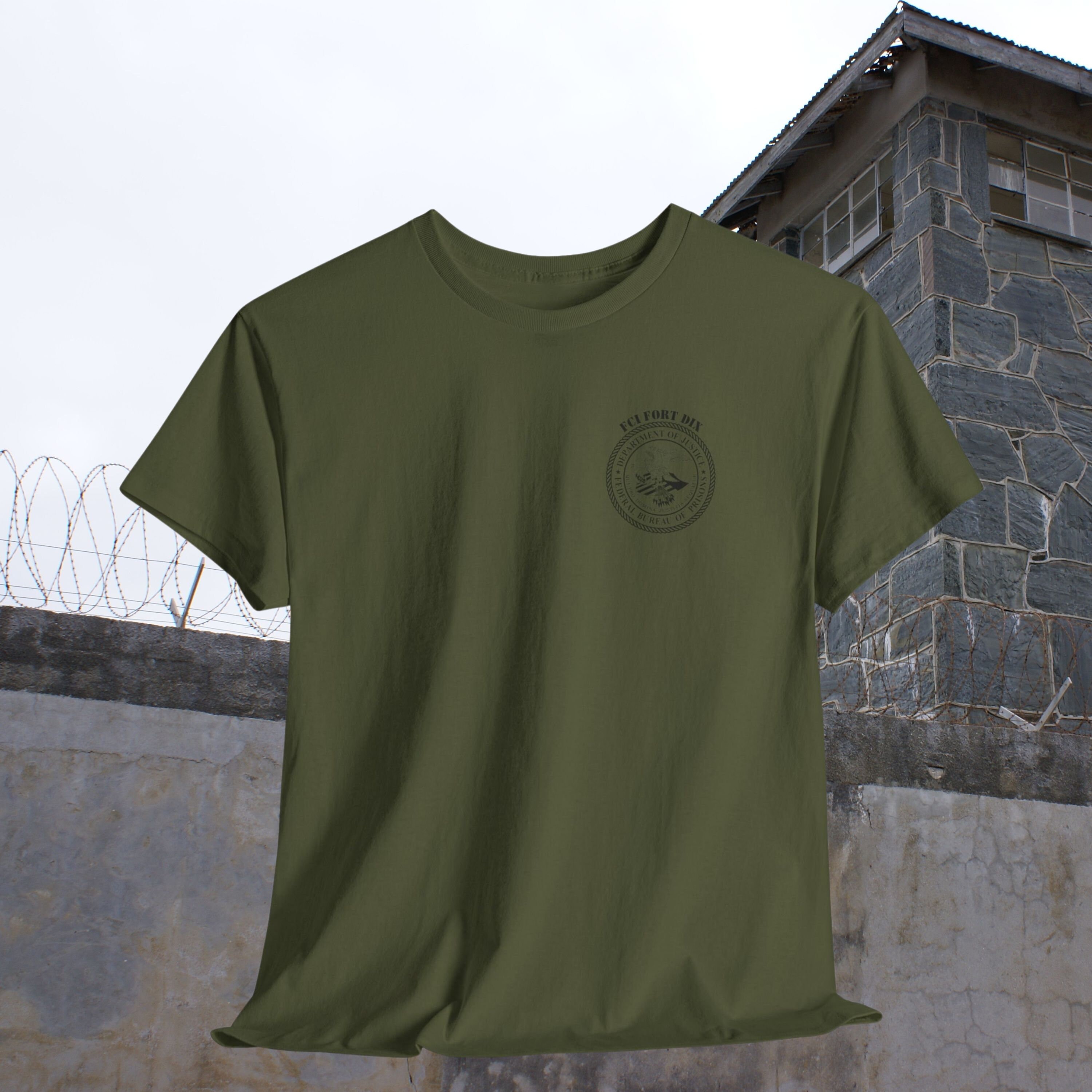 FCI Fort Dix Tee Shirt Federal Prison Guard T-shirt Federal ...