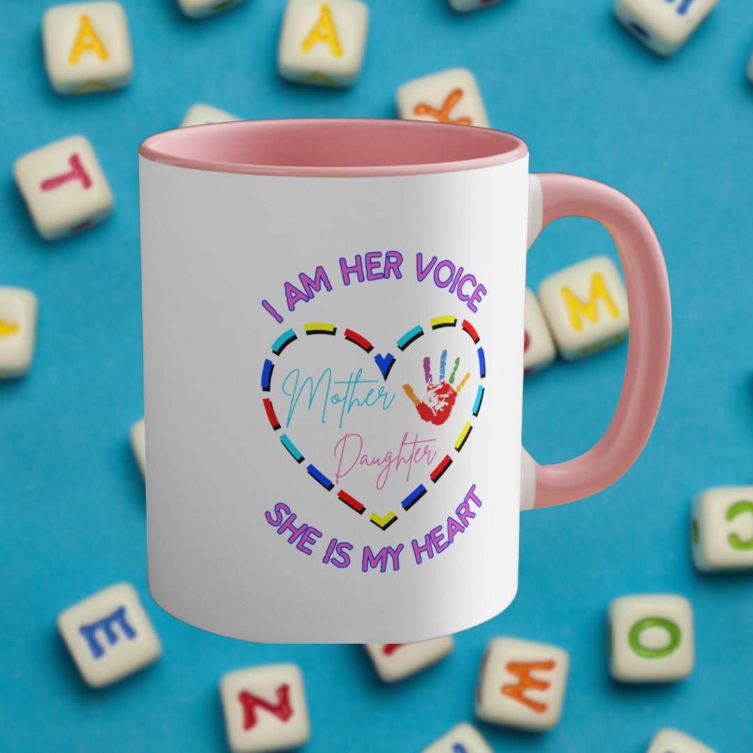Cute Autism Mom Coffee Mug Autism Gifts for Autism Daughter Autism ...
